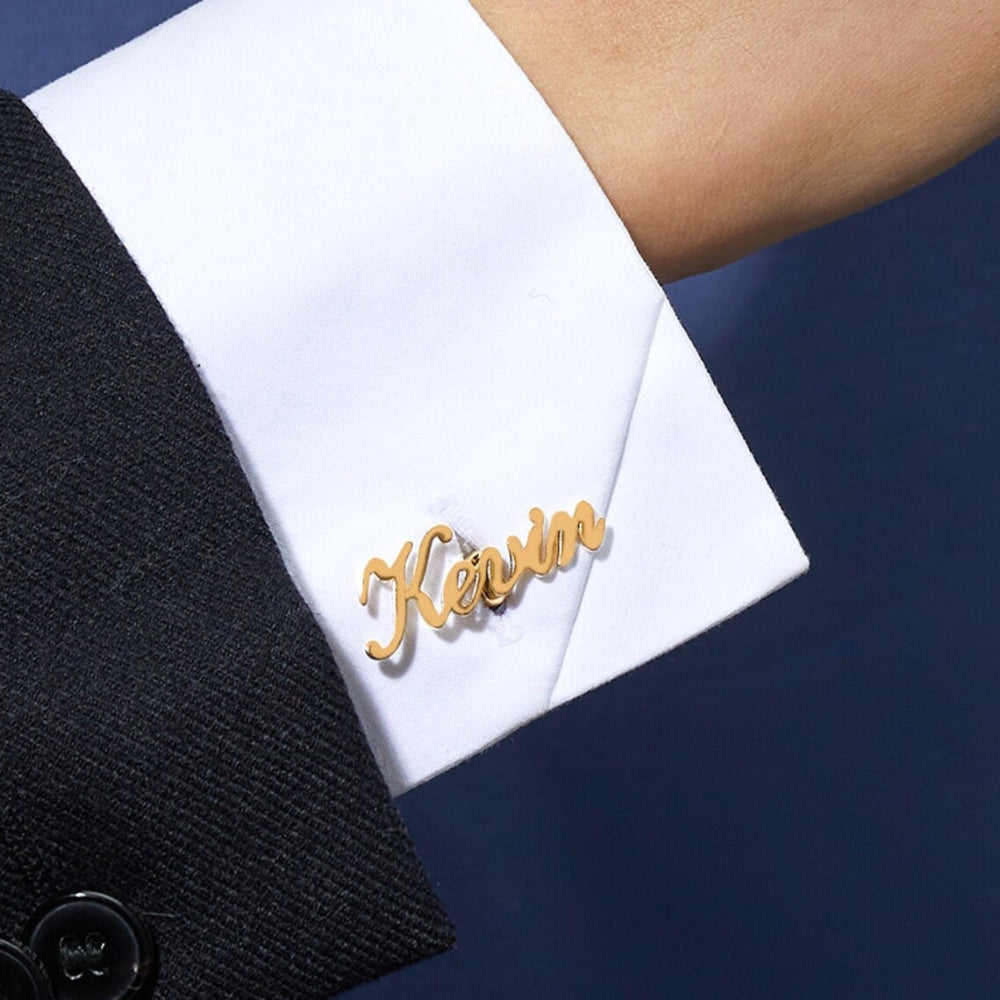 Personalized Name Cufflinks Perfect for groomsmen gifts – Palsona